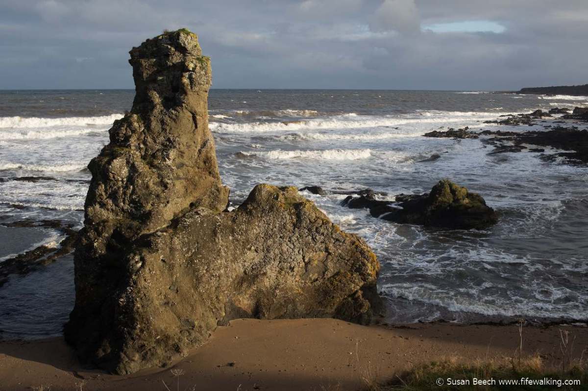 Rock and Spindle – Fife Walking